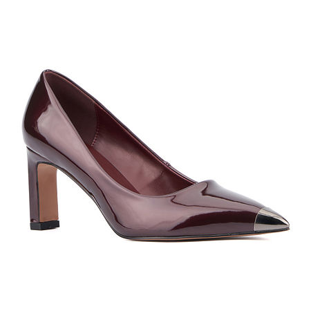 Click here for Torgeis Ivonne Womens Pointed Closed Toe Block Hee... prices