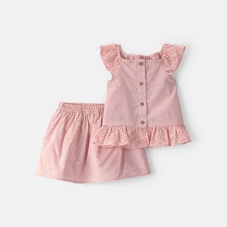 Click here for Carters Toddler Girls 2T-5T Floral Tank Top and Sk... prices