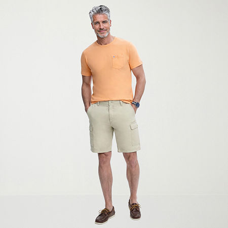 Click here for IZOD Saltwater Pigment Dyed Mens 9 1/2 Cargo Short... prices