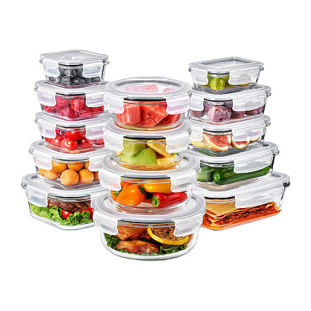 Click here for Sorbus 28-Piece Glass Food Storage Containers with... prices