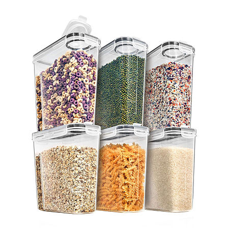 Click here for Sorbus 6 Pack (4L/16.9 Cups) Airtight Food Storage... prices