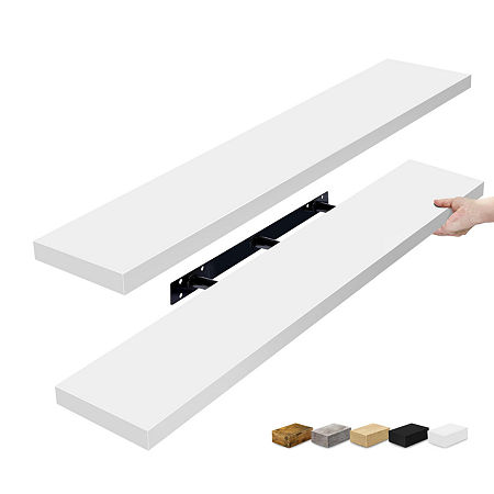 Click here for Sorbus 2 Pack 47 x 9.25 Inch Wall Mounted Floating... prices