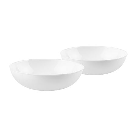 Click here for Corelle 2-pc. Glass Pasta Bowl  One Size  White prices