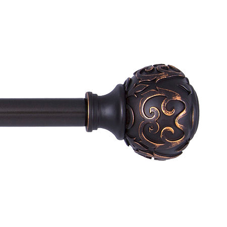 Click here for Kenney Fast Fit Easy Install Carey Curtain Rod  On... prices