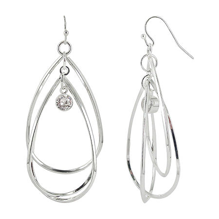 Click here for Bold Elements Womens Stainless Steel Drop Earrings... prices