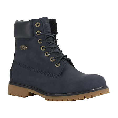 Click here for Lugz Mens Convoy Flat Heel Lace Up Boots  10 Mediu... prices