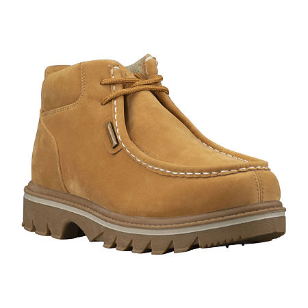 Click here for Lugz Mens Fringe Flat Heel Lace Up Boots  9 1/2 Me... prices