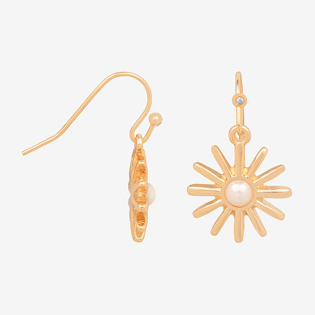 Click here for Bijoux Bar Womens Round Drop Earrings  One Size  Y... prices