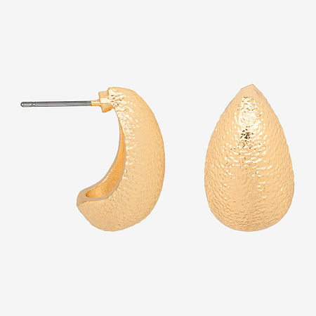 Click here for Bijoux Bar 16.5mm Stud Earrings  One Size  Yellow prices