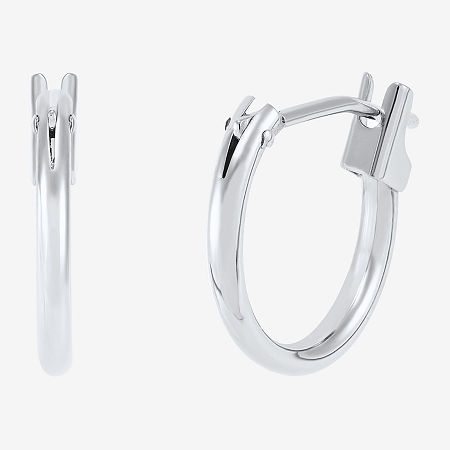 Click here for Womens 14K Gold 12mm Hoop Earrings  One Size  Whit... prices