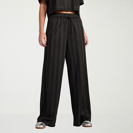 Click here for PUMA Womens Wide Leg Mid Rise Relaxed Fit Drawstri... prices