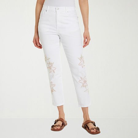 Click here for Gloria Vanderbilt Amanda Womens Capri Jean  8  Whi... prices