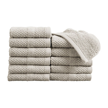 Click here for Linery Cotton Textured Weave 12-pc. Quick Dry Bath... prices