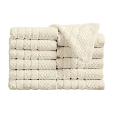 Click here for Linery Cotton Checkered Weave 12-pc. Quick Dry Bat... prices