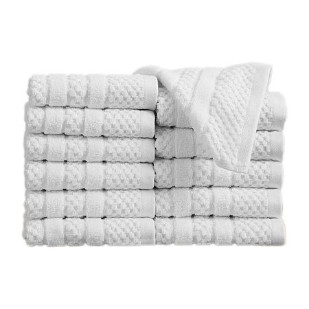 Click here for Linery Cotton Checkered Weave 12-pc. Quick Dry Bat... prices