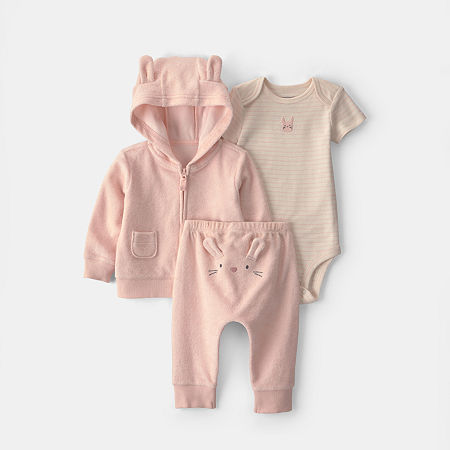 Click here for Carters Baby Girls Bunny Cardigan  Bodysuit and Pa... prices