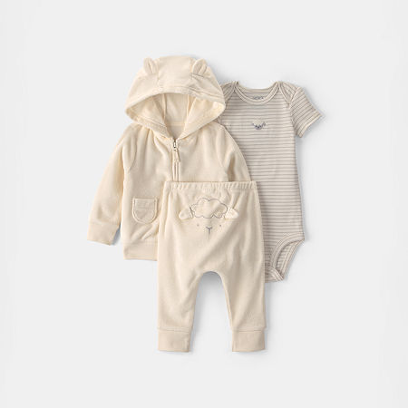 Click here for Carters Baby Girls or Boys Sheep Terry Bodysuit  C... prices