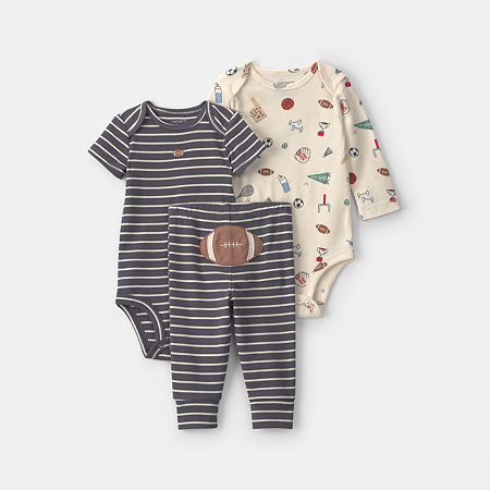 Click here for Carters Baby Boys Football Bodysuit & Pant 3-Piece... prices