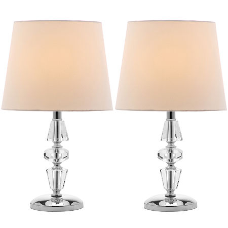 Safavieh Set of 2 Crescendo Table Lamps - White