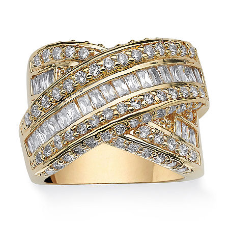 Click here for Womens 3 3/4 CT. T.W. Cubic Zirconia 14K Gold Over... prices
