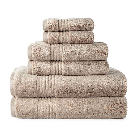 Click here for Liz Claiborne Signature Plush 6pc Towel Set  One S... prices