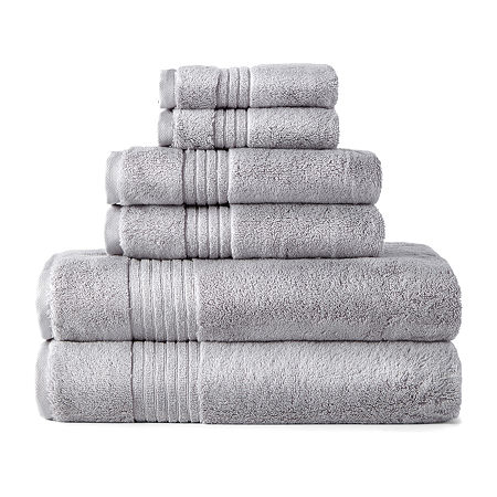 Click here for Liz Claiborne Signature Plush 6pc Towel Set  One S... prices