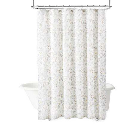 Click here for Linden Street Ditsy Floral Shower Curtain  One Siz... prices