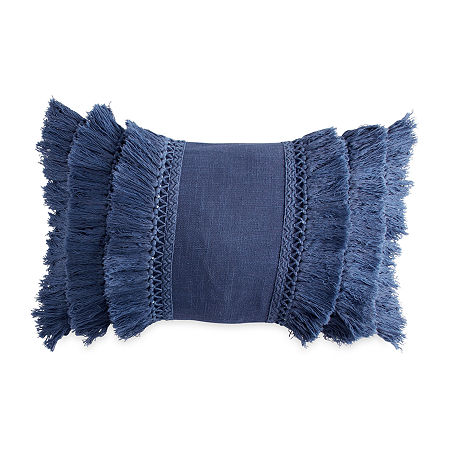 Peri Home Fringe Decorative Pillow  12 x 18