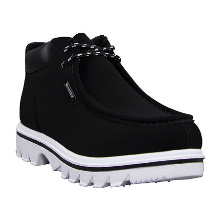 Click here for Lugz Mens Fringe Flat Heel Lace Up Boots  11 1/2 M... prices