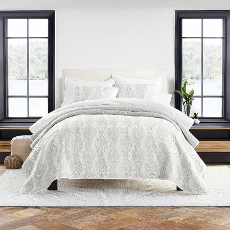 Click here for ienjoy Home Distressed Diamond Reversible 2-Pc. Li... prices