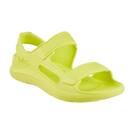 Totes Toddler Kids Everywear Molded Sport Sandals - Vivid Charteuse