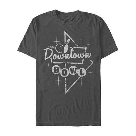 Click here for Mens Short Sleeve Bowling Graphic T-Shirt  Small... prices