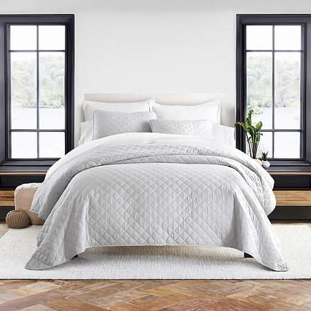 Click here for ienjoy Home Diamond Stitch 3-Pc. Lightweight Quilt... prices