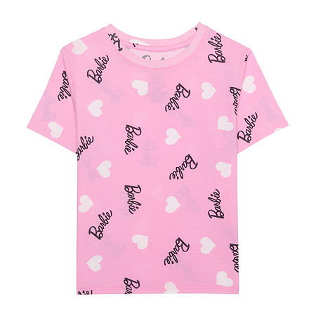 Click here for Little & Big Kid Girls Crew Neck Short Sleeve Regu... prices