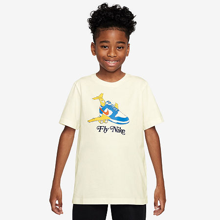 Click here for Nike Sportswear Big Kids Cotton Fly Nike Graphic T... prices