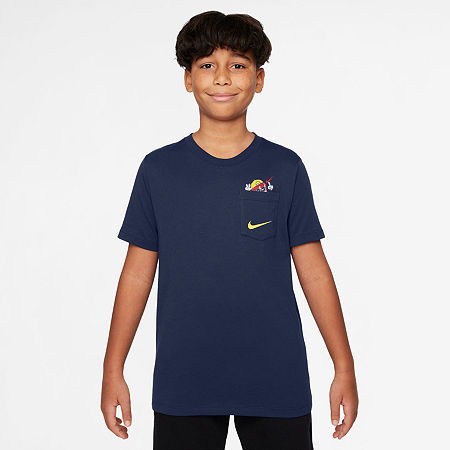 Click here for Nike Sportswear Big Boys Cotton Pocket Graphic T-S... prices