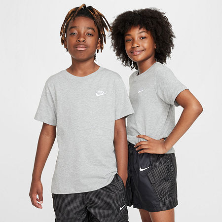 Click here for Sportswear Embroidered Logo Graphic T-Shirt - Dk G... prices