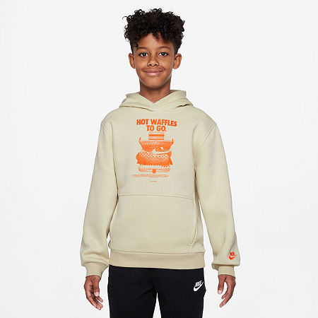 Click here for Nike Club Waffle Big Kid Unisex Long Sleeve Fleece... prices