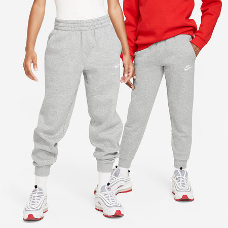 Click here for Nike Big Kids Club Fleece Jogger Pants - Dark gray... prices