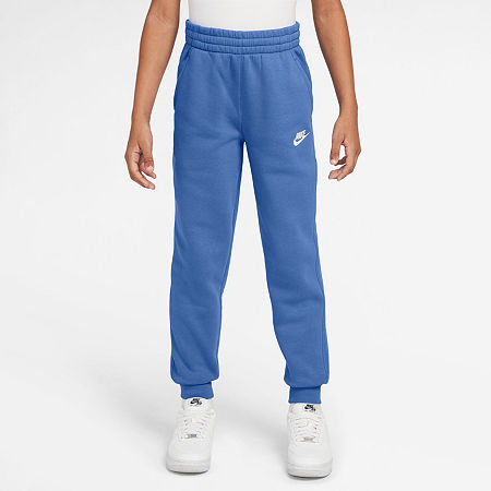 Nike Big Kids Club Fleece Jogger Pants - Comet Blue/white