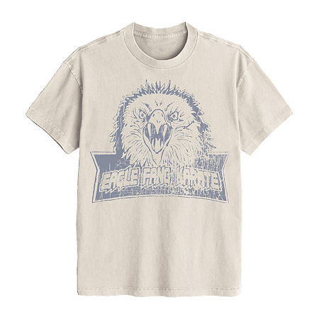 Click here for Mens Short Sleeve Cobra Kai Eagle Fang Graphic T-S... prices