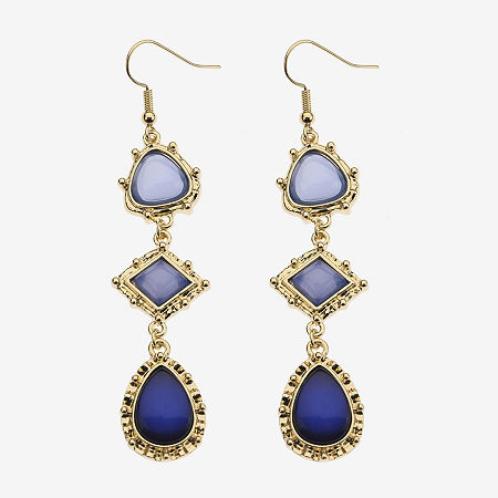 Click here for Bijoux Bar Womens Drop Earrings  One Size  Yellow prices