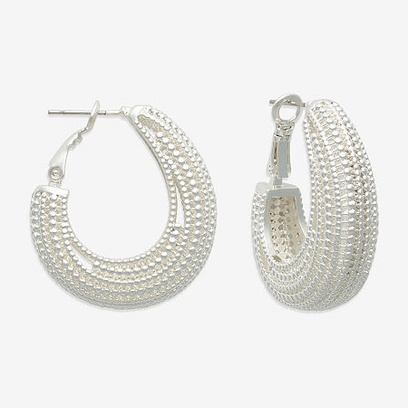 Click here for Bold Elements Womens 29.1mm Hoop Earrings  One Siz... prices