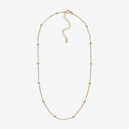 Click here for Mixit Freeform Womens 18 Inch Bead Chain Necklace... prices