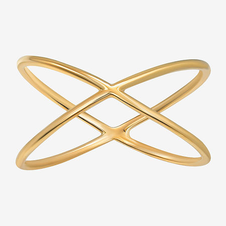 Click here for Gold Addiction Womens 10K Gold Crossover Band  7... prices