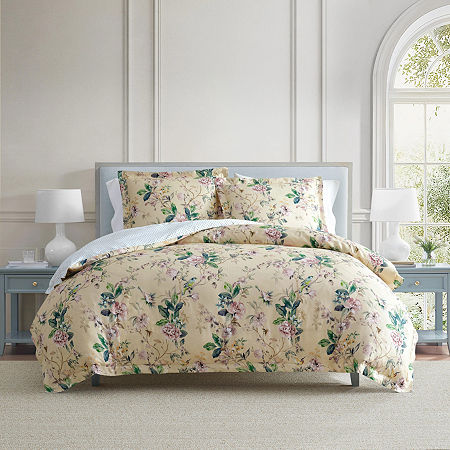 Click here for Martha Stewart Songbird Easy Care Duvet Cover Set... prices