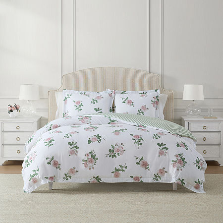 Click here for Martha Stewart Tea Rose Easy Care Duvet Cover Set... prices