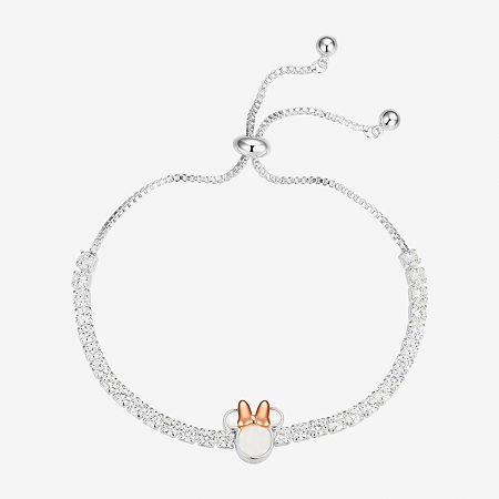 Click here for Disney Classics Womens Cubic Zirconia 14k Rose Gol... prices