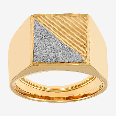 Click here for Limited Quantities! Mens 10K Gold Signet Ring  7... prices