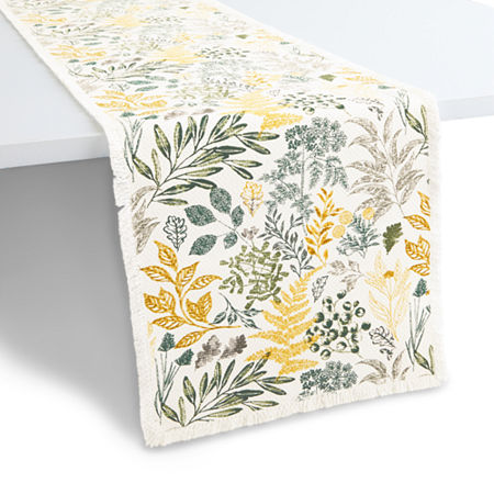 Click here for Linden Street Arbor Leaves Table Runner  One Size... prices